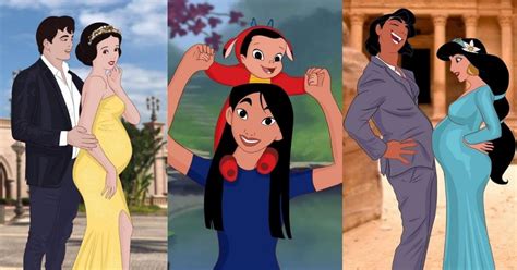 เมื่อเจ้าหญิงดิสนีย์มีลูก เวอร์ชั่นเป็นคุณแม่ พวกเธอจะเป็นอย่างไร