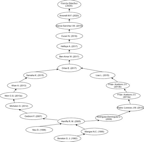 Main Path Of The Biggest Connected Component Download Scientific Diagram