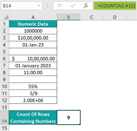 Count Rows In Excel Top 6 Ways With Step By Step Examples