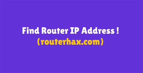 Find Router IP Address Mobile And PC