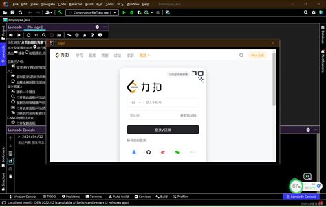 求助：idea一登陆leetcode插件就闪退是什么原因idea登录leetcode插件闪退 Csdn博客