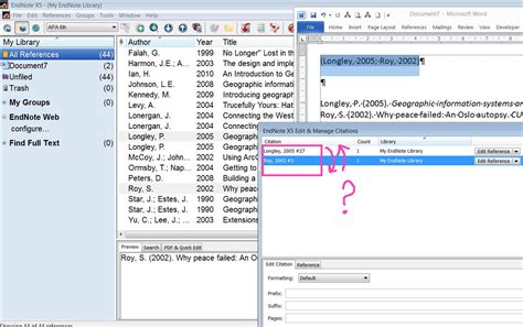 How To Make The “second Referencing” Using The Endnote Endnote How To Discourse