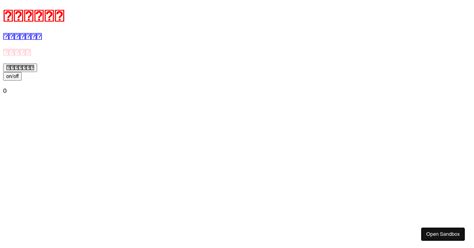 React Test Codesandbox React Test Codesandbox