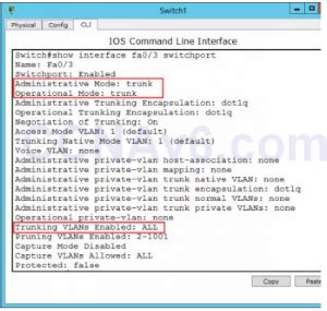 Lab Configuring Vlans