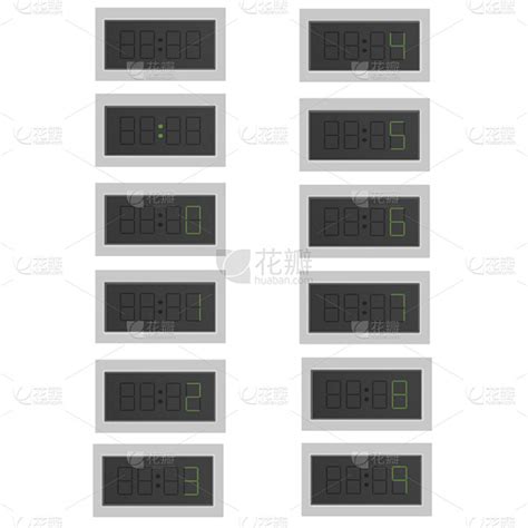 倒计时 定时器 数字化显示 人生大事 紧迫 商务 数 技术 建筑业 电子行业