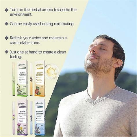 Portable Herbal Diffuser Pen Lung Cleanse And Energy Boost Air Freshener