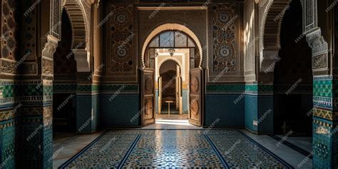 Premium Photo Royal Palace Main Doors Fez Morocco