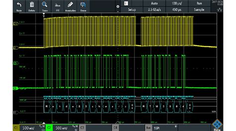 RTC K1 Rohde Schwarz I2C SPI Trigger Decode R S RTC1000