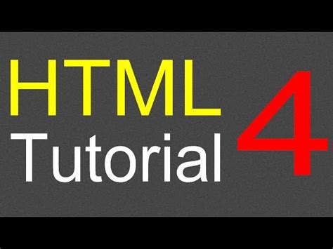 Html Tutorial Html Table Example Youtube