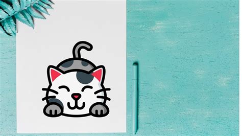 C Mo Dibujar Un Gato Chiquito Youtube