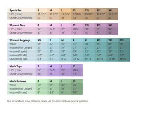 Mono B Size Chart Pretty And All