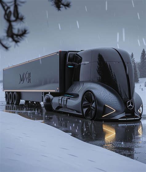 مرسدس بنز و نسل بعدی 18 چرخ هاعکس