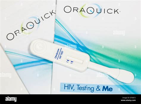 Oraquick Test Hi Res Stock Photography And Images Alamy