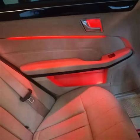 E Class Ambient Light Upgrades W212 Zac Motor Sport