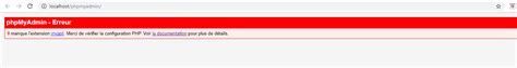 Résolu Erreur Extension Mysqli Par Geolegave Page 1 Openclassrooms