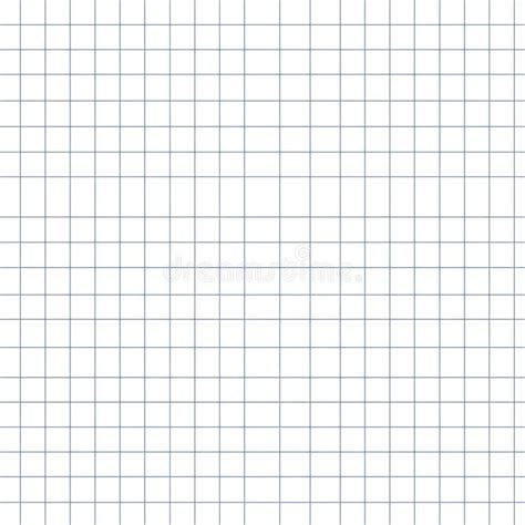 White Graph Paper Featuring A Regular Grid Of Light Blue Lines Forming