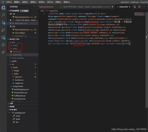 【vue Cli入门】两个或多个vue项目如何同时放在一个站点上？如何更改npm Run Build的输出配置？vue两个项目放在同一个空间内 Csdn博客