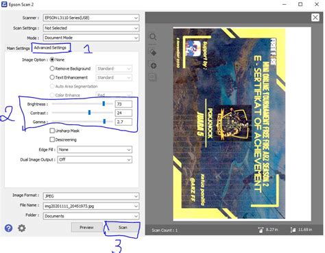 Cara Setting Printer Epson L3110 Agar Hasil Scan Menjadi Cerah Dan Jelas NeicyTekno
