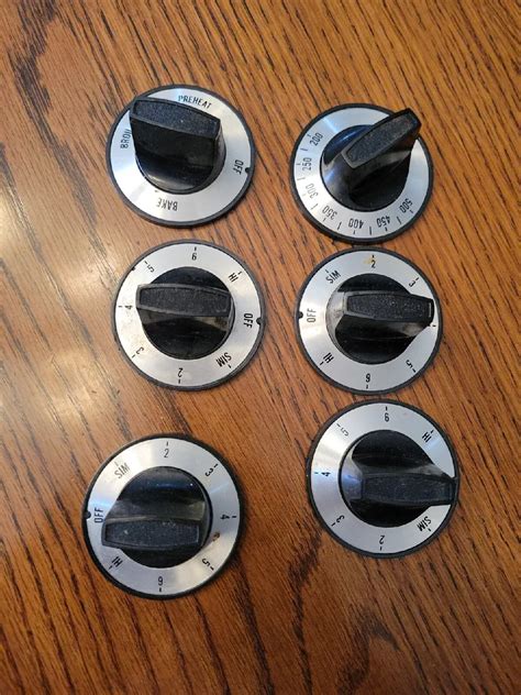 Black Oven Knobs