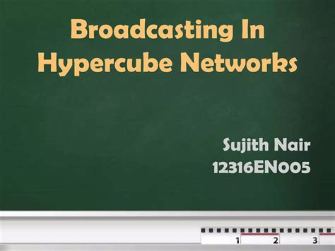 Broadcast In Hypercube Pptx Computer Networking Computing