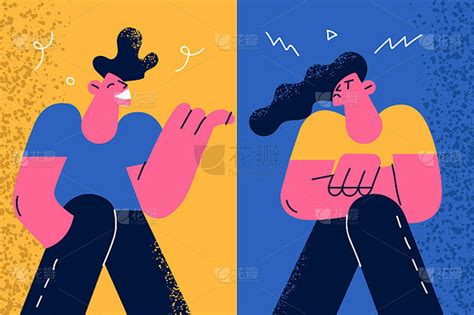 对比积极和消极的情绪和感受概念