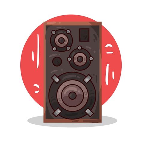 Premium Vector Illustration Of Speaker