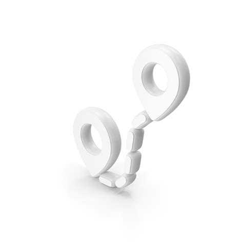 White Gps Navigation Location Symbol Png Images And Psds For Download Pixelsquid S12078932d
