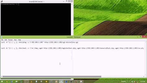 ShellShock Exploit Tutorial YouTube