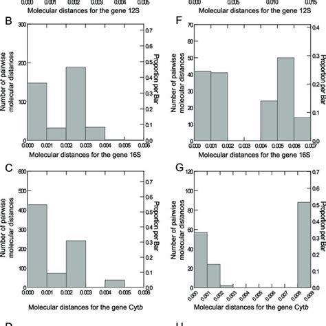 Pairwise Molecular Sequence Comparisons Between Population Samples Of