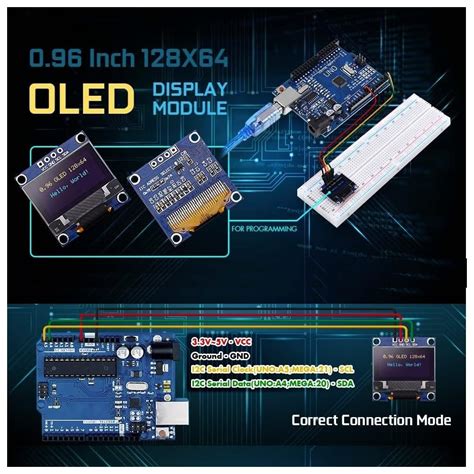 Buy Ideaspark 3pcs 096 Inch Oled Display 3 Colors 128x64 Ssd1306 Spi