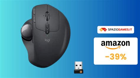 Mouse Wireless Logitech Mx Ergo A 76€ Basta Dolori Spaziogames