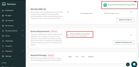 best practices to complete service details salla developers