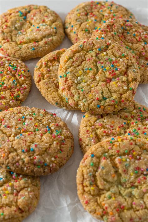 Sugar Cookies With Sprinkles Salty Ginger
