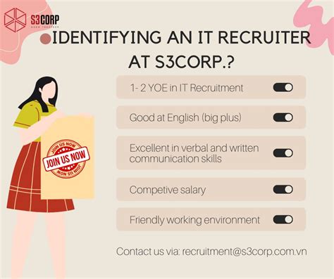 itrecruiter hiring s3corp recruitment hochiminh s3corp recruitment