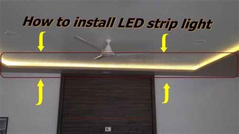 How To Install Led Strip Lights Homeminimalisite Com