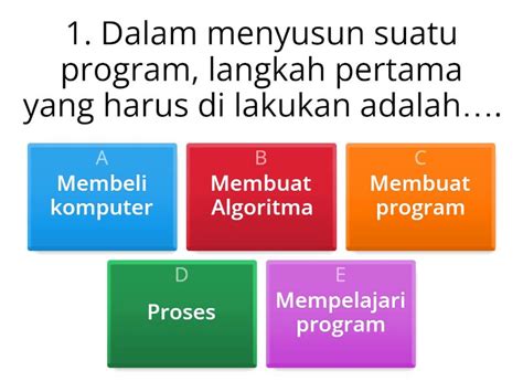 Algoritma And Pemrograman Quiz