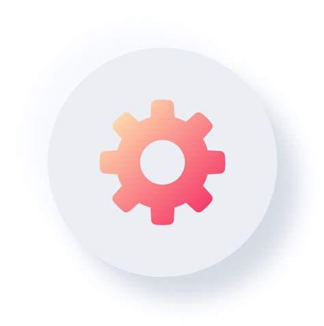 Neumorphic Settings Icon Neumorphism Ui Button 11888146 Png