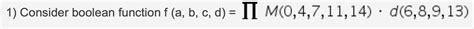 Solved Implement F In The Following Forms 1 Using 2 × 1