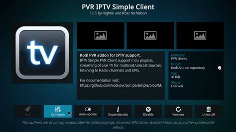 How To Install And Set Up Pvr Iptv Simple Client Kodi Addon Kodi