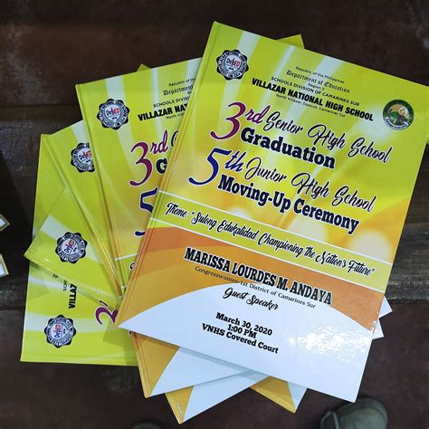 Villazar National High School Grade 10 Jhs Completers And Shs