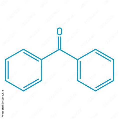 Chemical Structure Of Benzophenone C13h10o Chemical Resources For