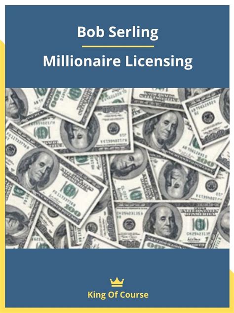 Bob Serling Millionaire Licensing Loadcourse Best Discount