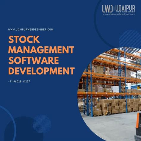 Stock Management Software Development In Udaipur Rajasthan