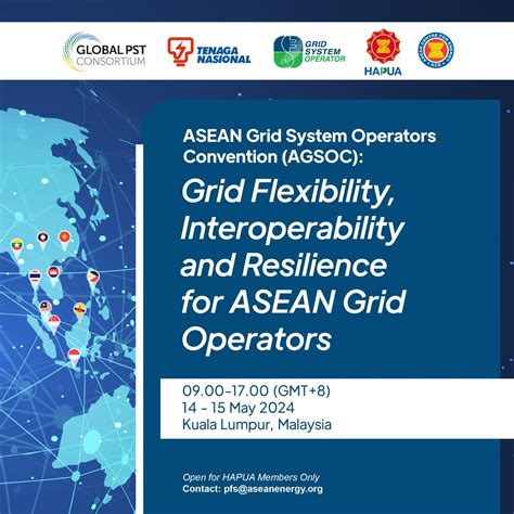asean grid system operators convention agsoc grid flexibility
