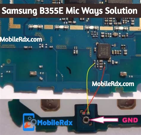 Samsung B E Mic Ways Mic Problem Jumper Solution