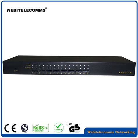 Port Cat E Kvm Console Cat E Kvm Switch And Rack Kvm Switch