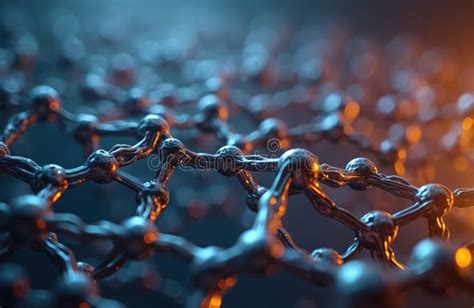 Illustration Presents Nanotechnologies Cutting Edge Research Futuristic Structure Microscopic