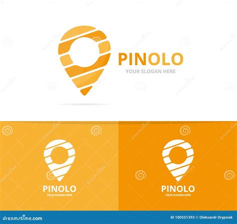 Vector Of Map Pointer Logo Combination Gps Locator And Pin Symbol Or Icon Unique Navigation