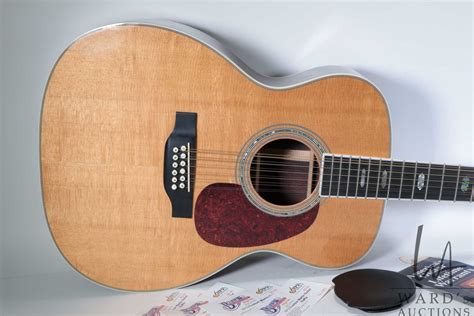 Martin Custom 12 String Guitar Serial No 625472 Dating To 1998