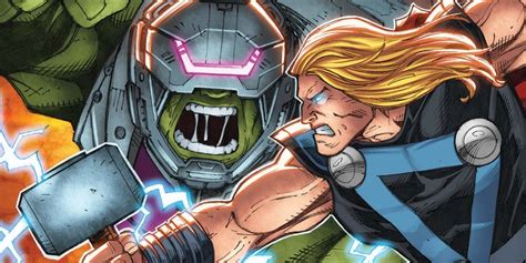 Ultimate Thor Vs Hulk The Ultimates 4 Thunder Ultimate Marvel Wiki